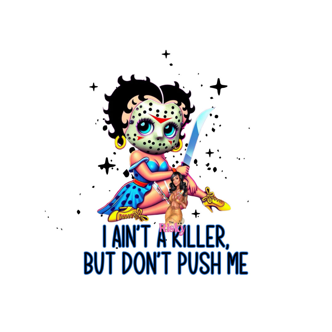 UV DTF EXCLUSIVE Killer Boop (has matching vinyl available) | The Risky ...